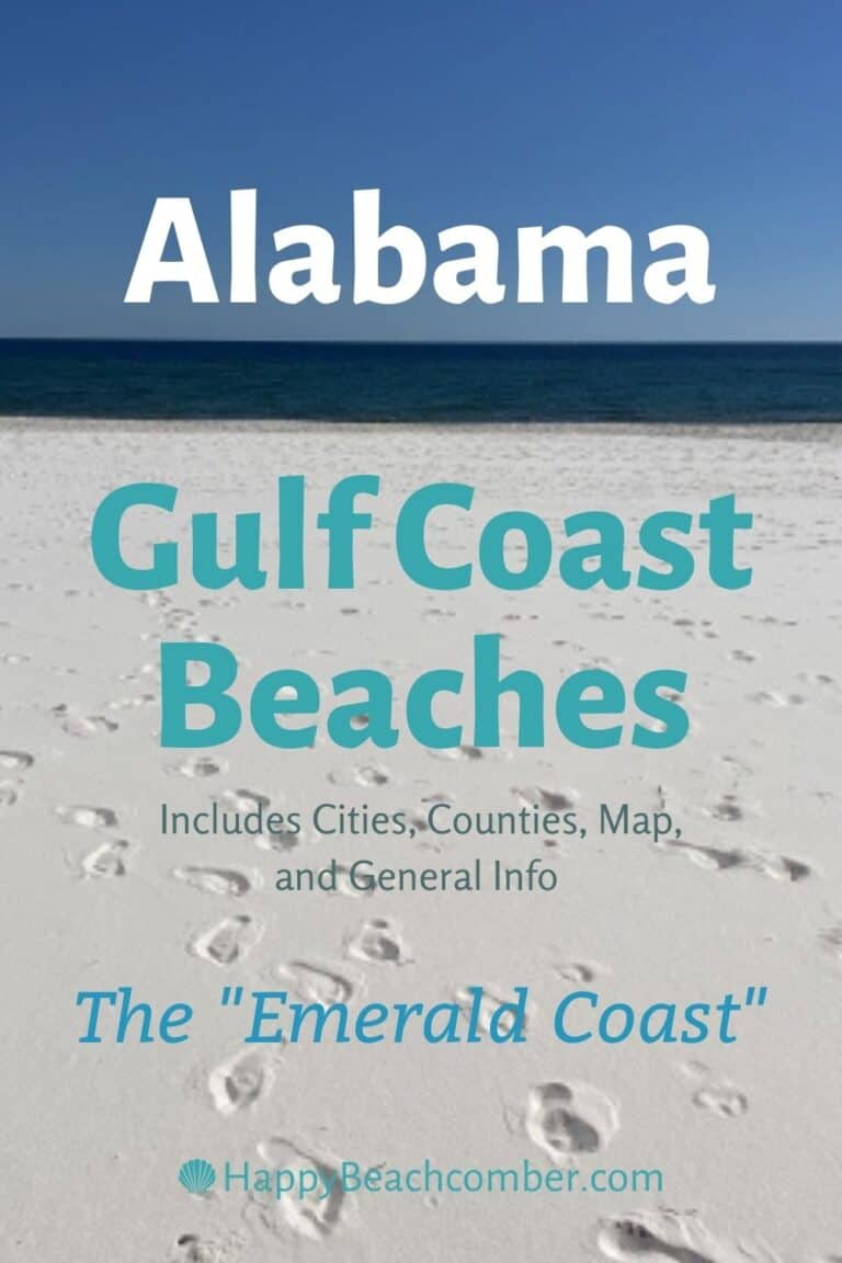 Alabama Beaches [Includes Cities, Counties & Map]