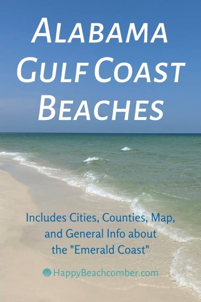 Alabama Beaches [Includes Cities, Counties & Map]