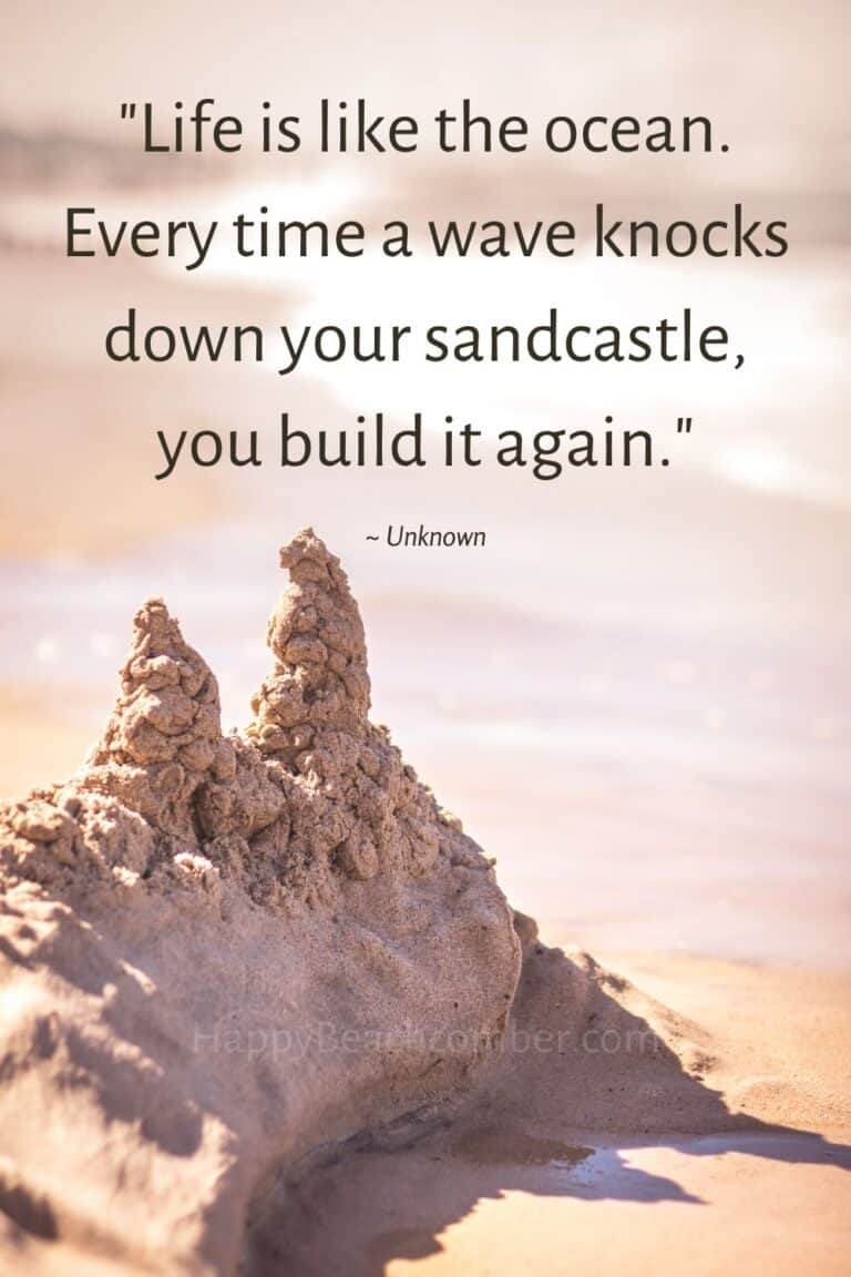 Sandcastle Quotes - for Optimists, Pessimists & Those In Between