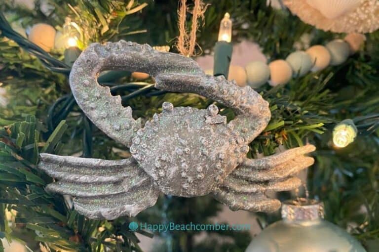 Beach Theme Christmas Tree - with Step-By-Step DIY